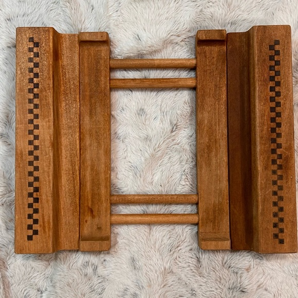 Pampered Chef | Kitchen | Pampered Chef Expandable Trivet Wooden In ...